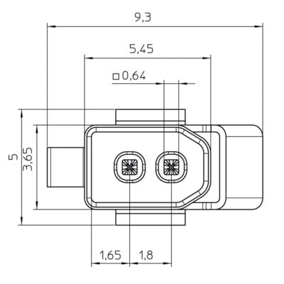 WEIDMULLER 1534760000 Modular Ethernet Connector Jack