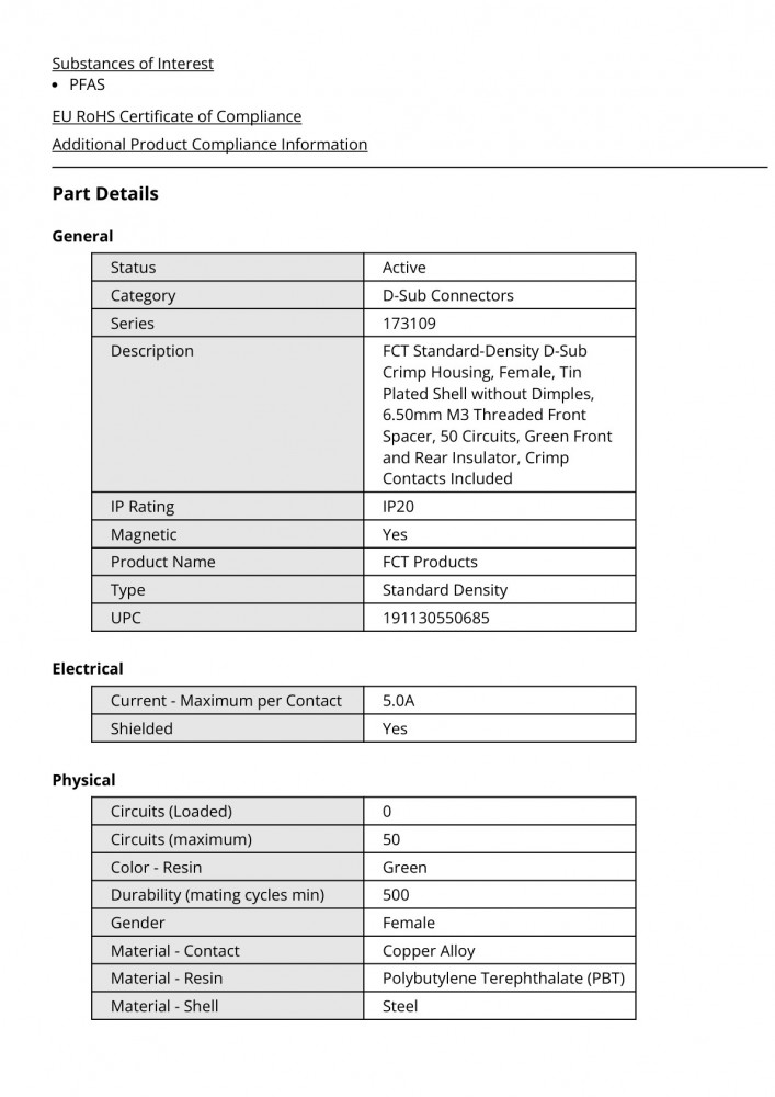 MOLEX 1731092196 drawing page 2