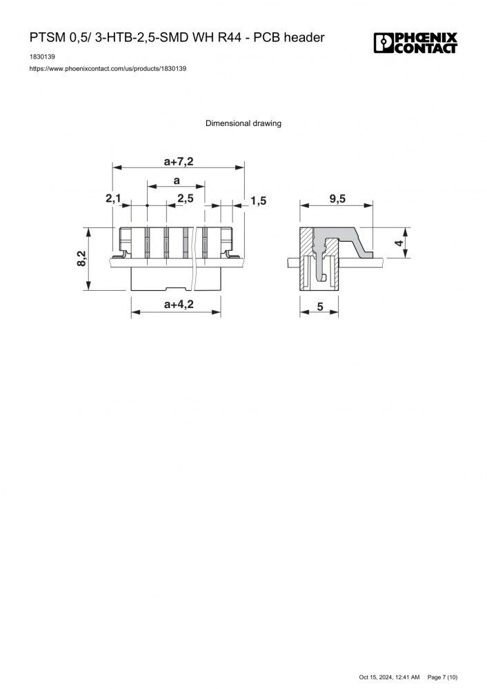 Phoenix Contact 1830139 technical document page 7