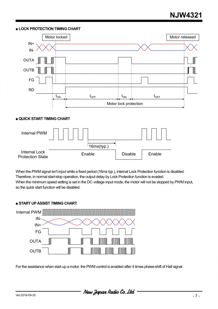 NJW4321 technical document page 7