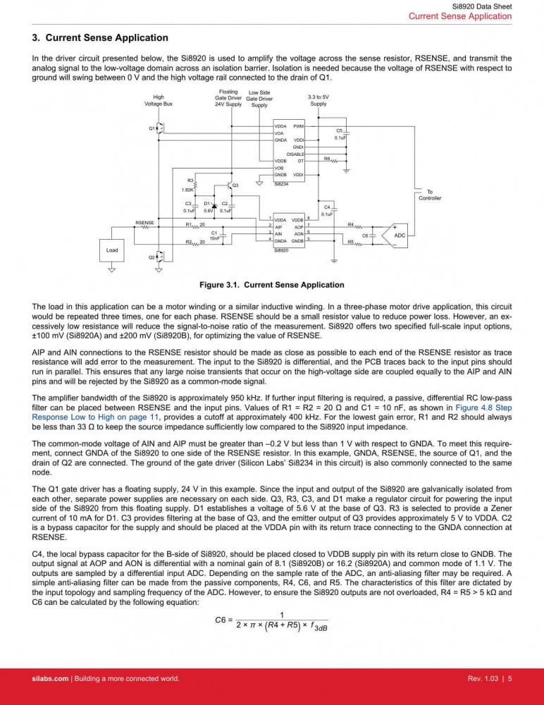 SI8920 datasheet page 5