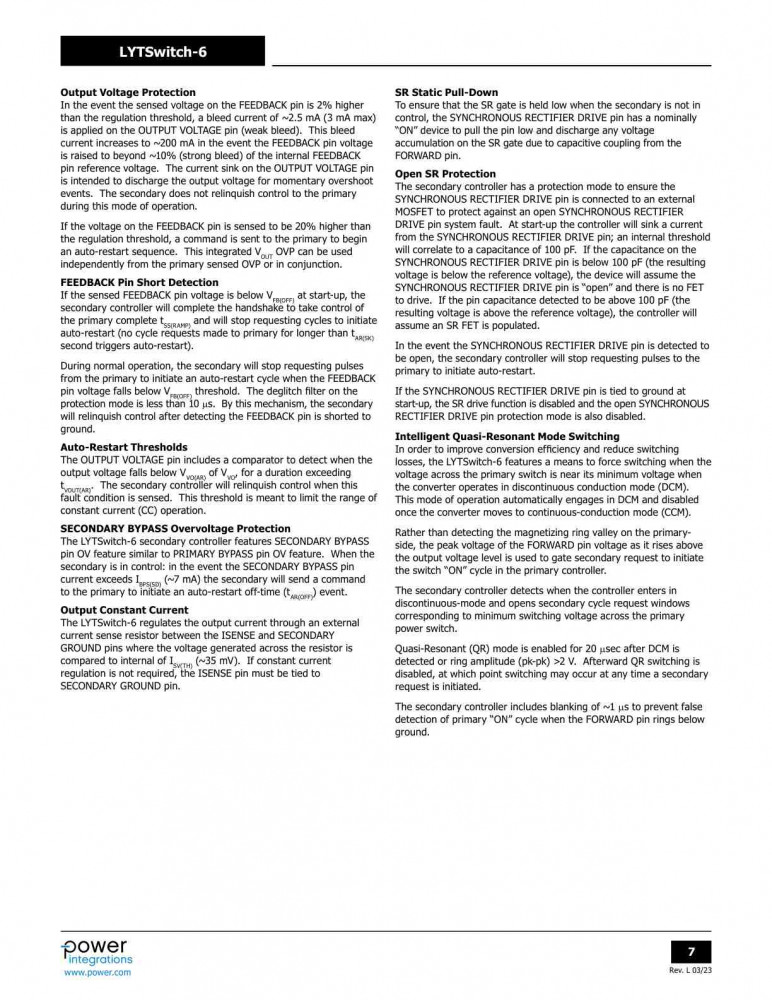 LYT6078C-TL technical document page 7