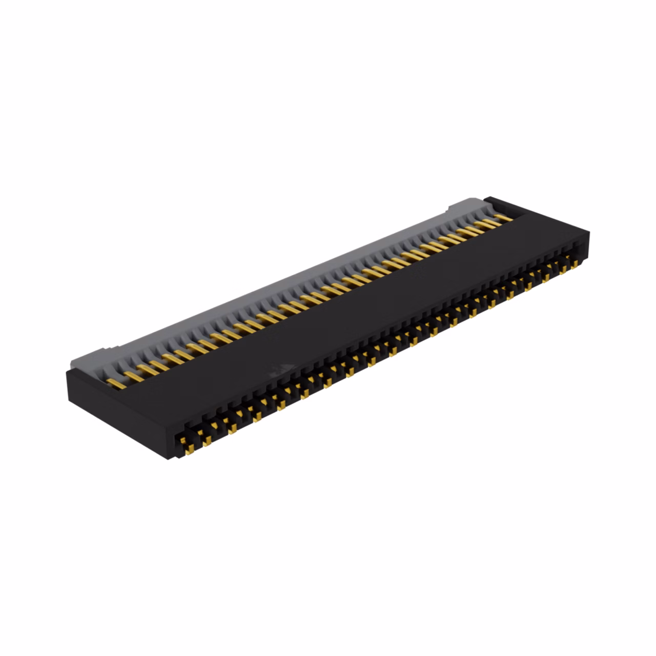 Easy-On Back Flip FPC Connector with Lock Terminal, 0.30mm Pitch, LA75 Series, Right-Angle, Surface Mount, Dual Contact Style, 0.75mm Height, 35 Circuits for sale