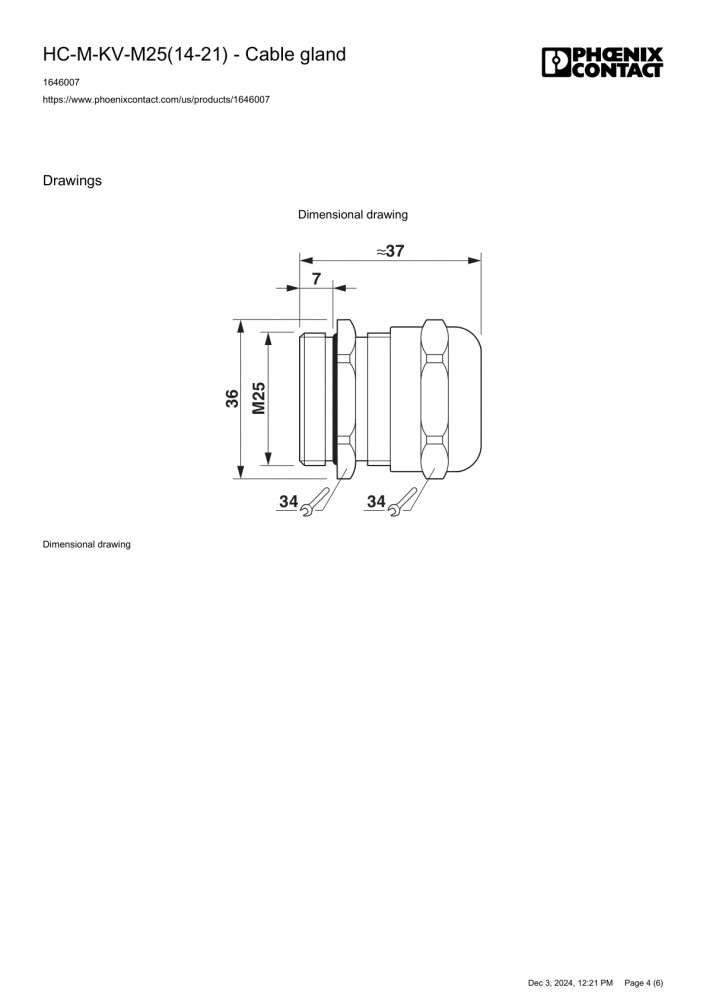 Phoenix Contact 1646007 technical document page 4