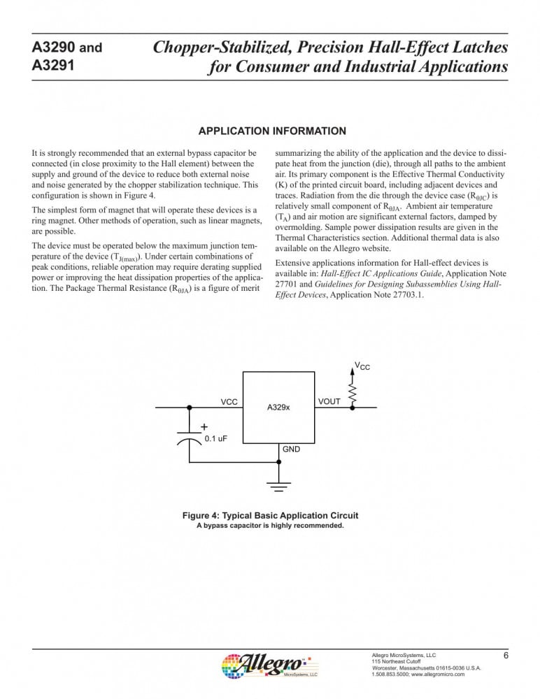 A3290 datasheet page 6