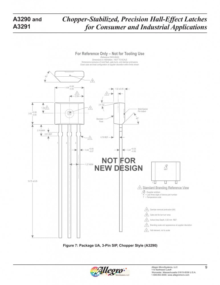 A3290 datasheet page 9