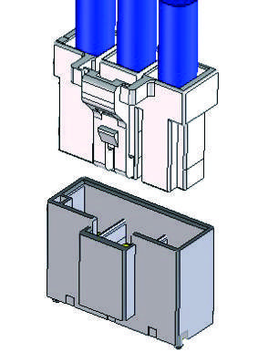 HRS DF60-3EP-10.16C(15) Rectangular Connector Housing for sale