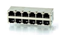 TE Connectivity 6116314-4 Modular Ethernet Connector Jack