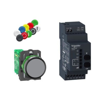 Schneider XB5S8B2L2 Pushbutton Switch