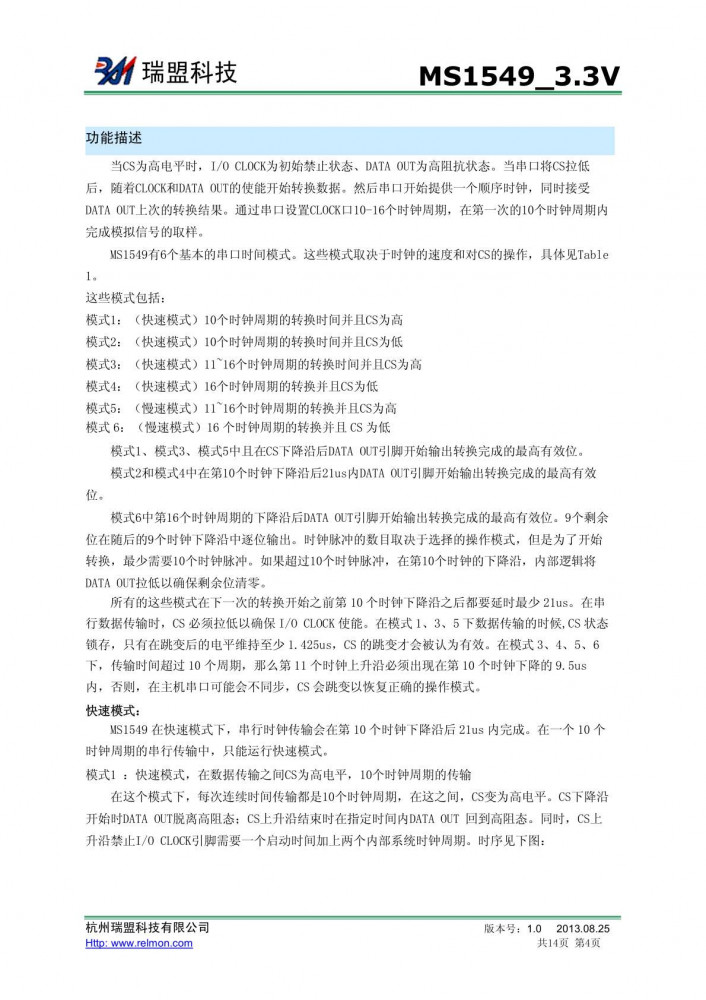 MS1549 datasheet page 4