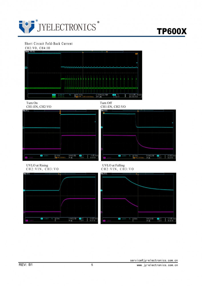 TP6001CX datasheet page 5