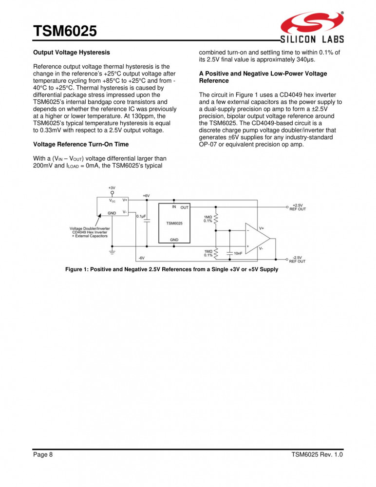 TSM6025 datasheet page 8