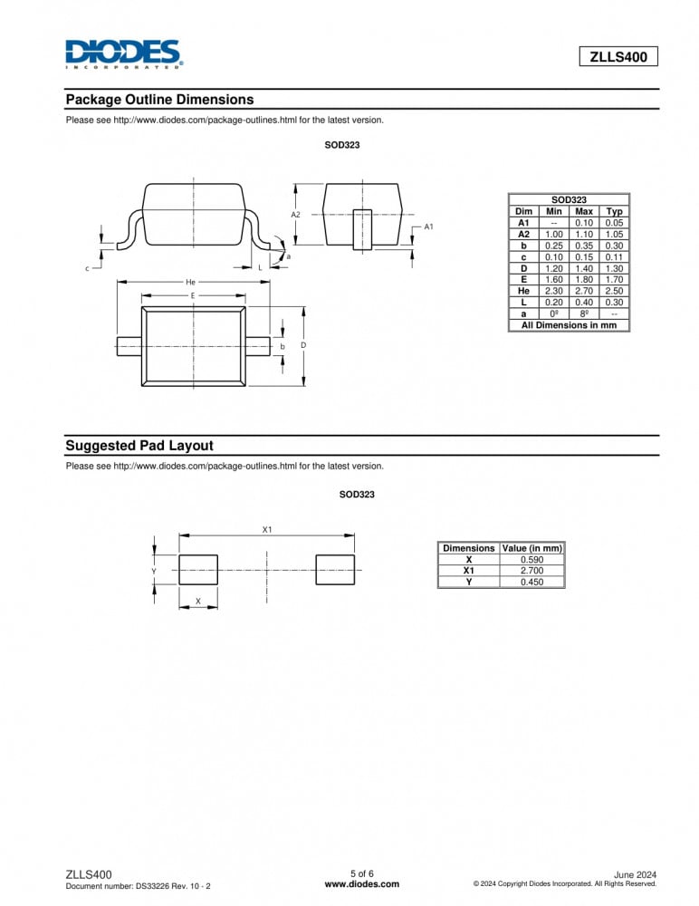 ZLLS400TA datasheet page 5