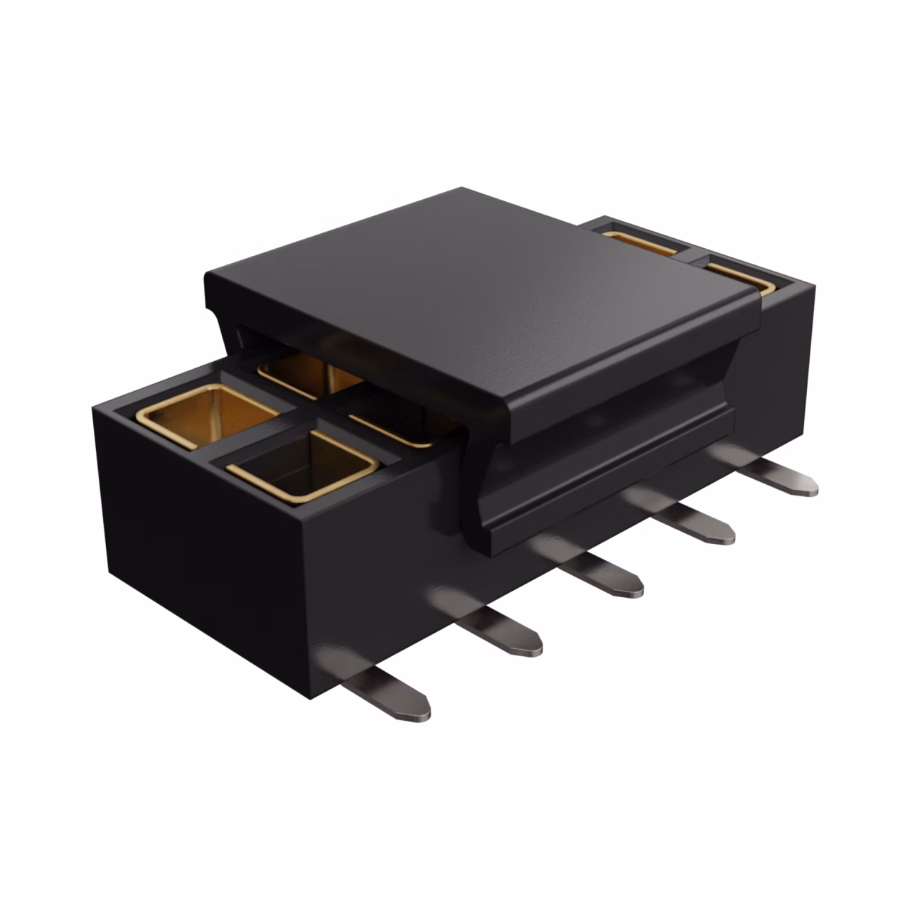2.00mm Pitch Milli-Grid Receptacle, Surface Mount, Bottom Entry, 0.38µm Gold (Au) Plating, 16 Circuits, with Pick-and-Place Cap, Tube, Lead-Free