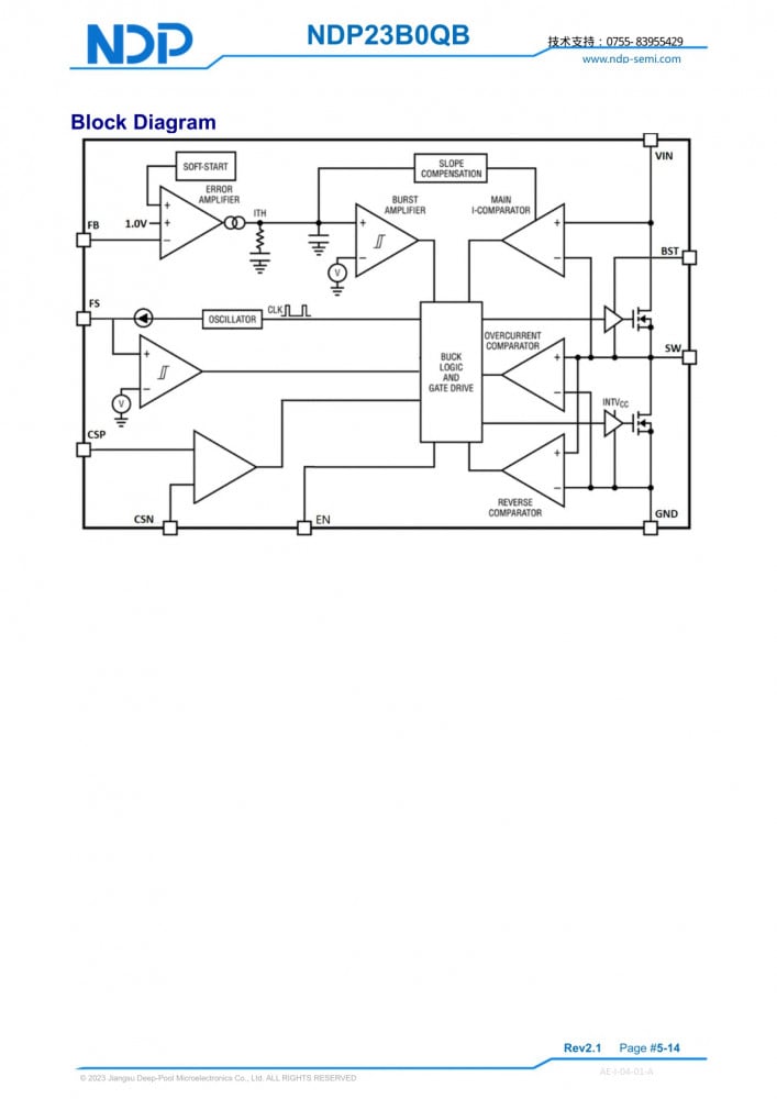 NDP23B0QB-B datasheet page 5