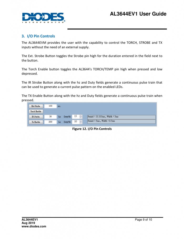 AL3644EV1 technical document page 9