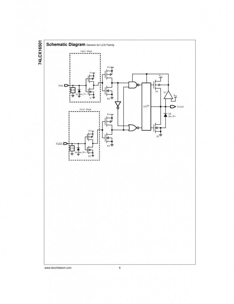 74LCX16501 datasheet page 7