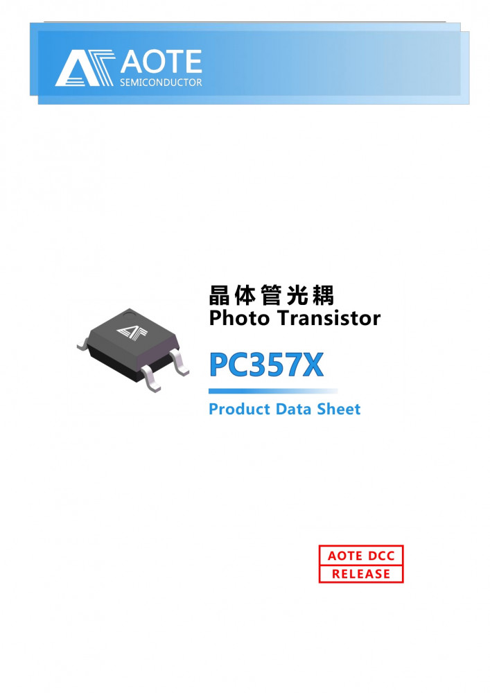 PC357D datasheet page 1