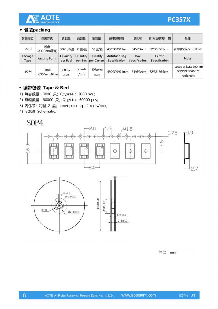 PC357D datasheet page 9