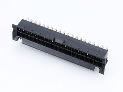 Mini-Fit Versa Color Plug Housing, Dual Row with Panel Mount Ears, Nylon  6/6, UL 94V-0, 8 Circuits, Glow-Wire Capable, Natural