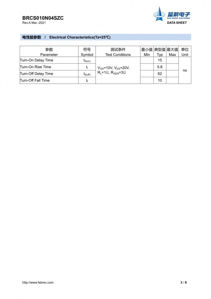 BRCS010N04SZC datasheet page 3