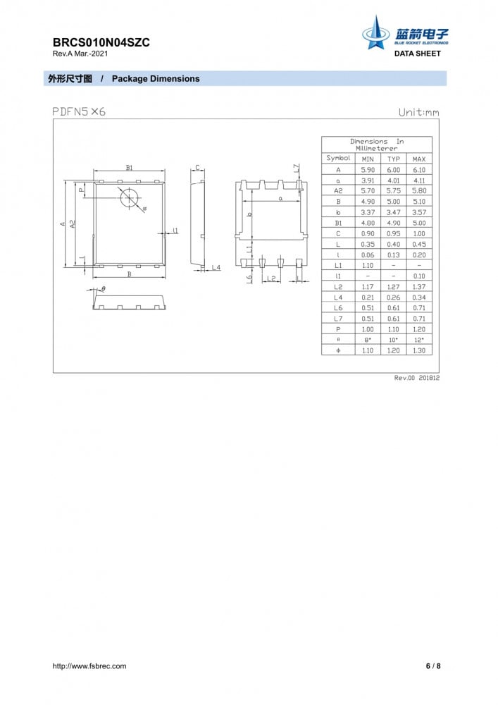 BRCS010N04SZC datasheet page 6