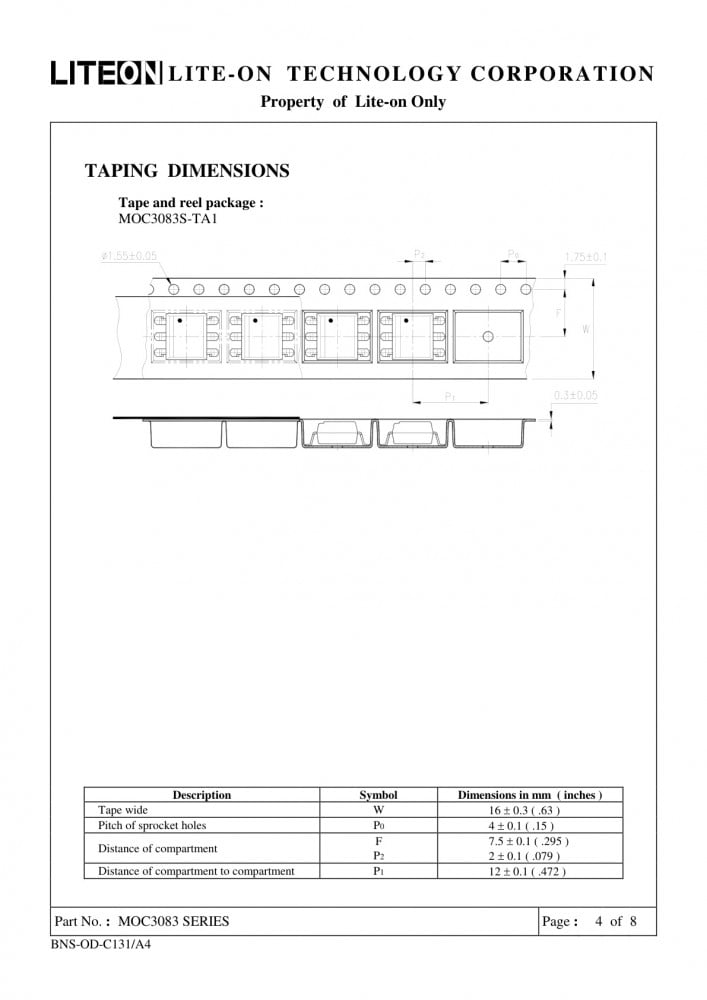 MOC3083 datasheet page 5