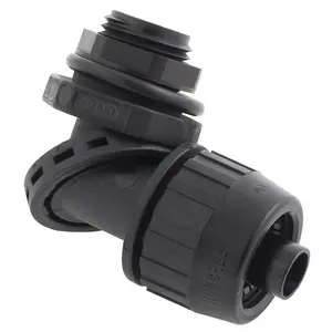 Kellems Wire Management, Liquidtight System, SwivelLok® Multi-Position Male, Liquid Tight Connector, 1/2