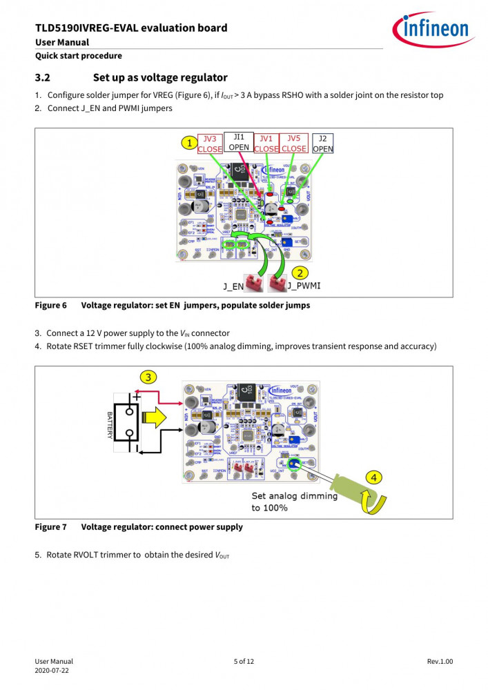 TLD5190IVREG-EVAL document page 5