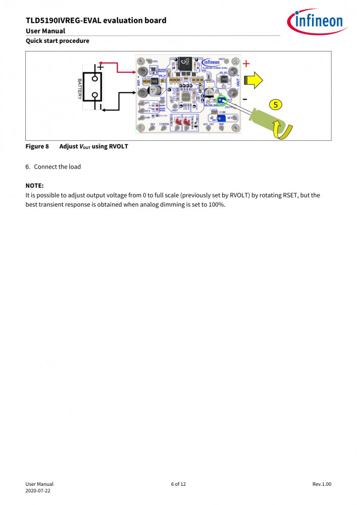 TLD5190IVREG-EVAL document page 6