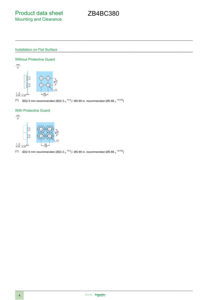 ZB4BC380 technical document page 4