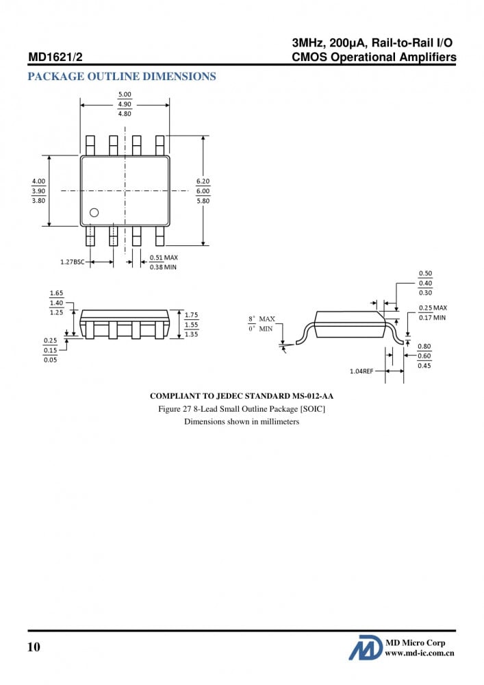 MD1622 datasheet page 10
