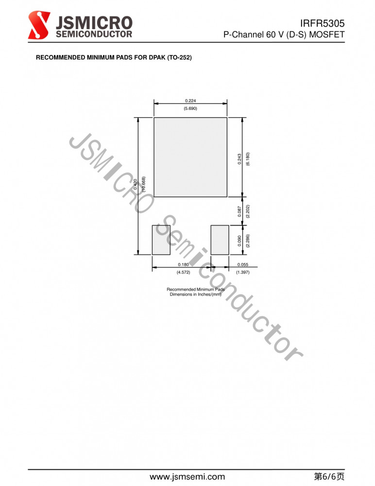 IRFR5305-JSM datasheet page 6