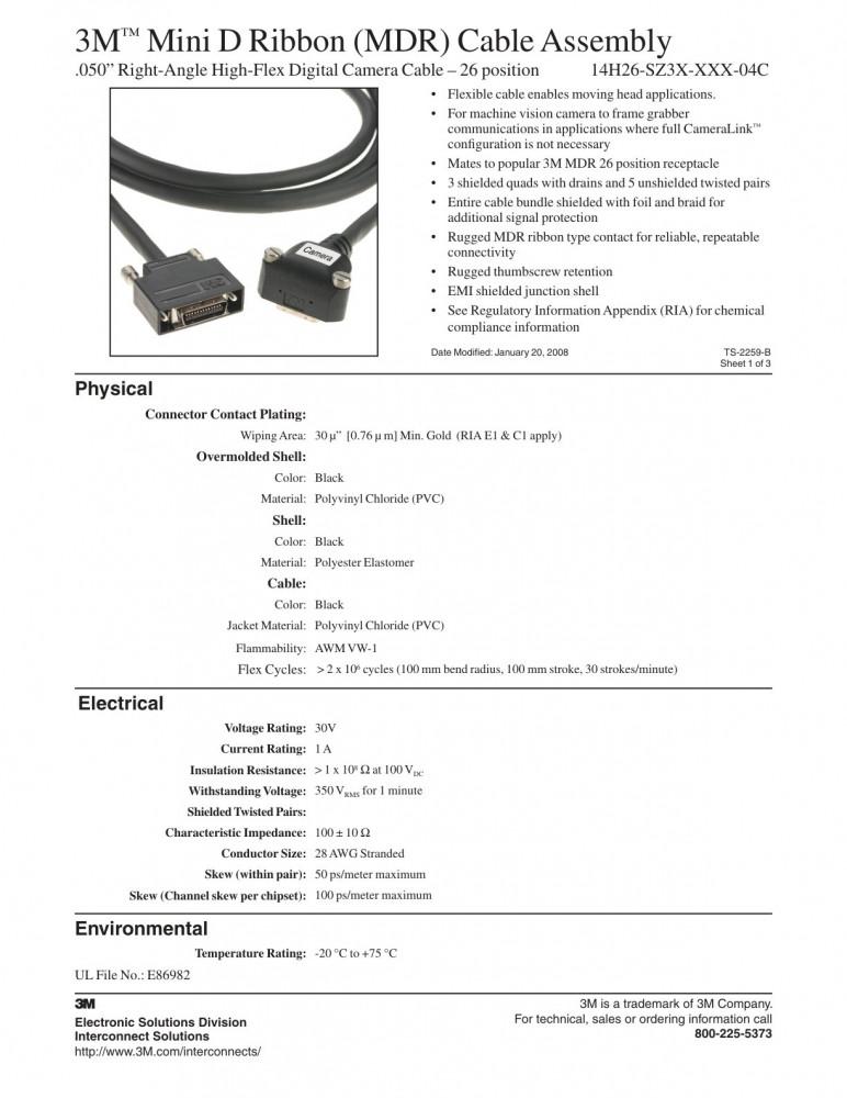 Technical document page 1