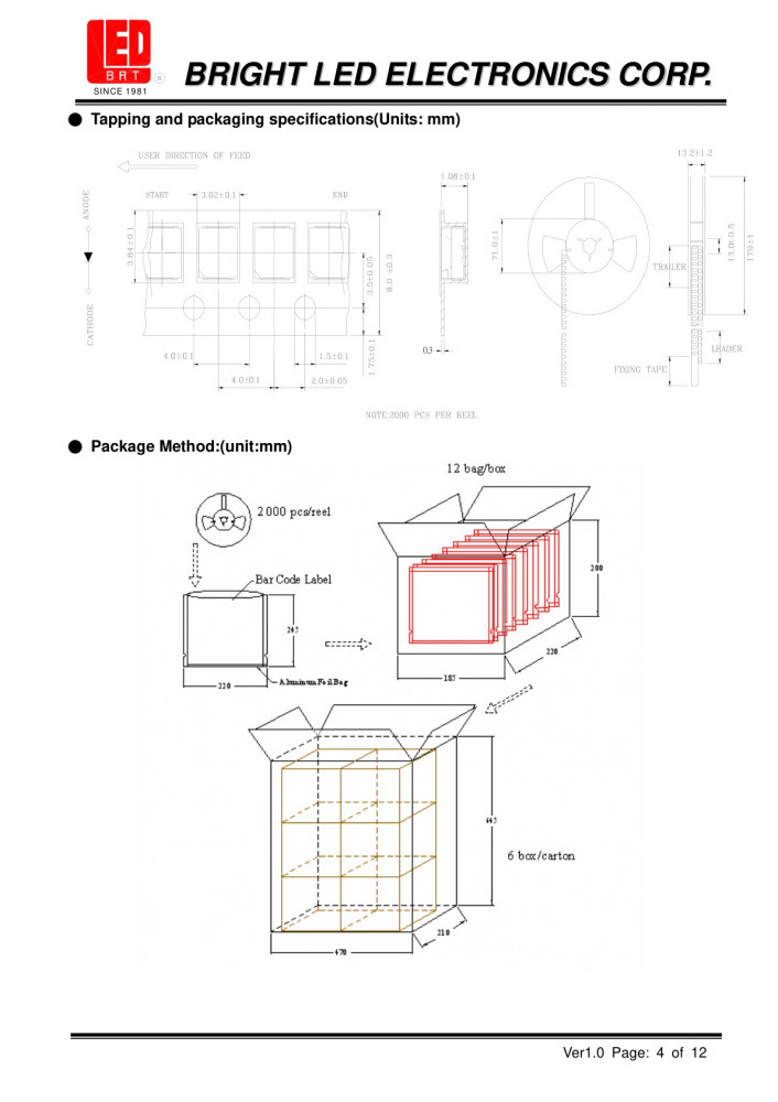 BL-2835A10-34-R80 datasheet page 3