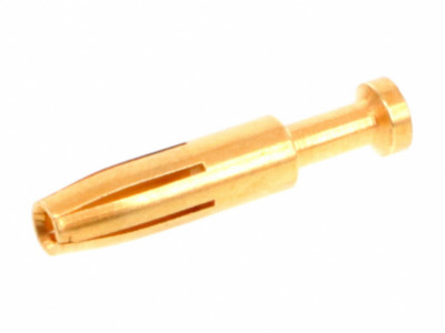 Heavy-Duty Turned Crimp Contact for 16A Inserts and Modules, Female, Gold  (Au) Plated Copper Alloy, 0.14-0.37mm² (26-22 AWG), 100 per Bag for sale