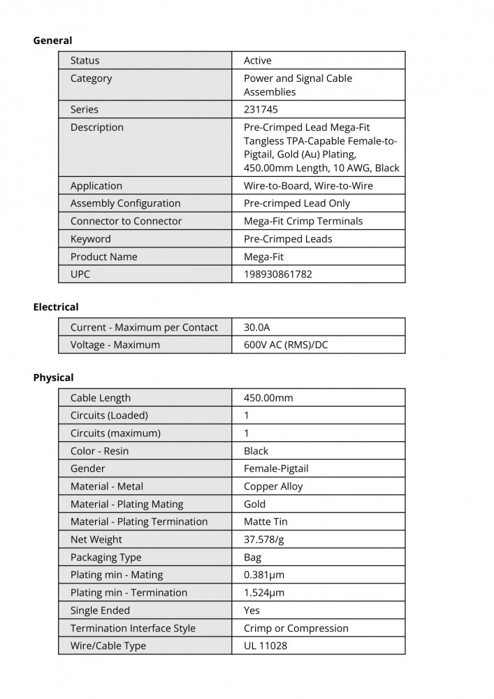 Product document page 2