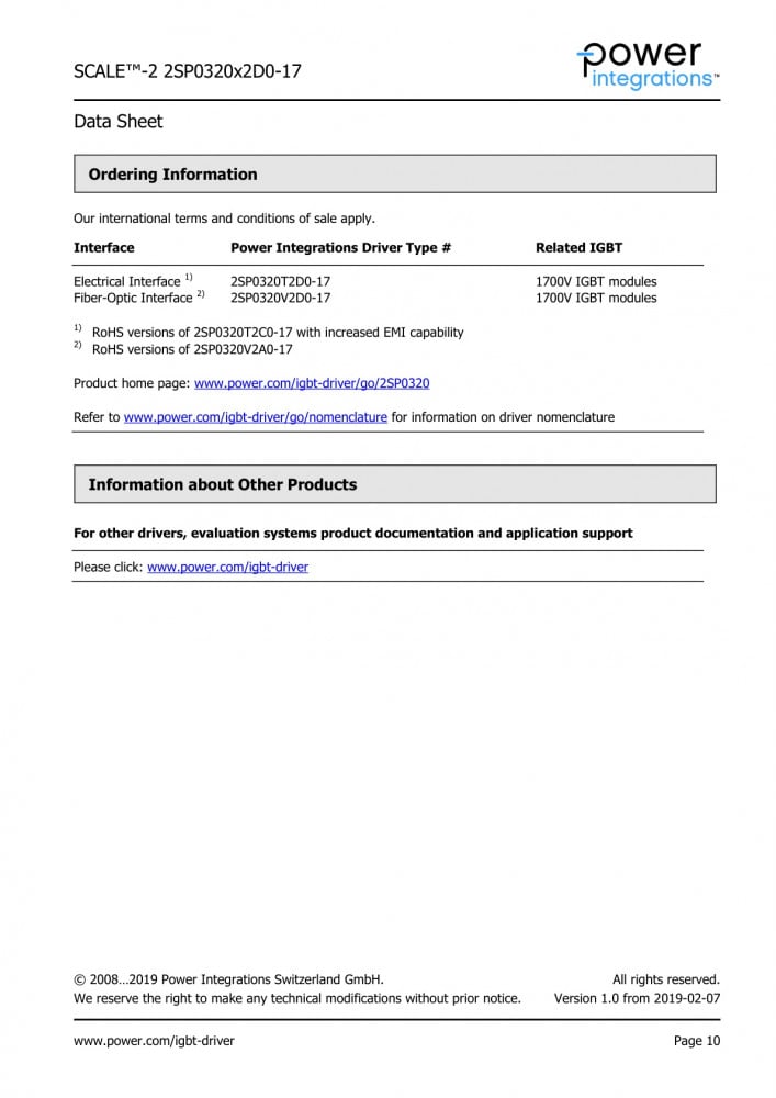 2SP0320T2D0-17 datasheet page 10