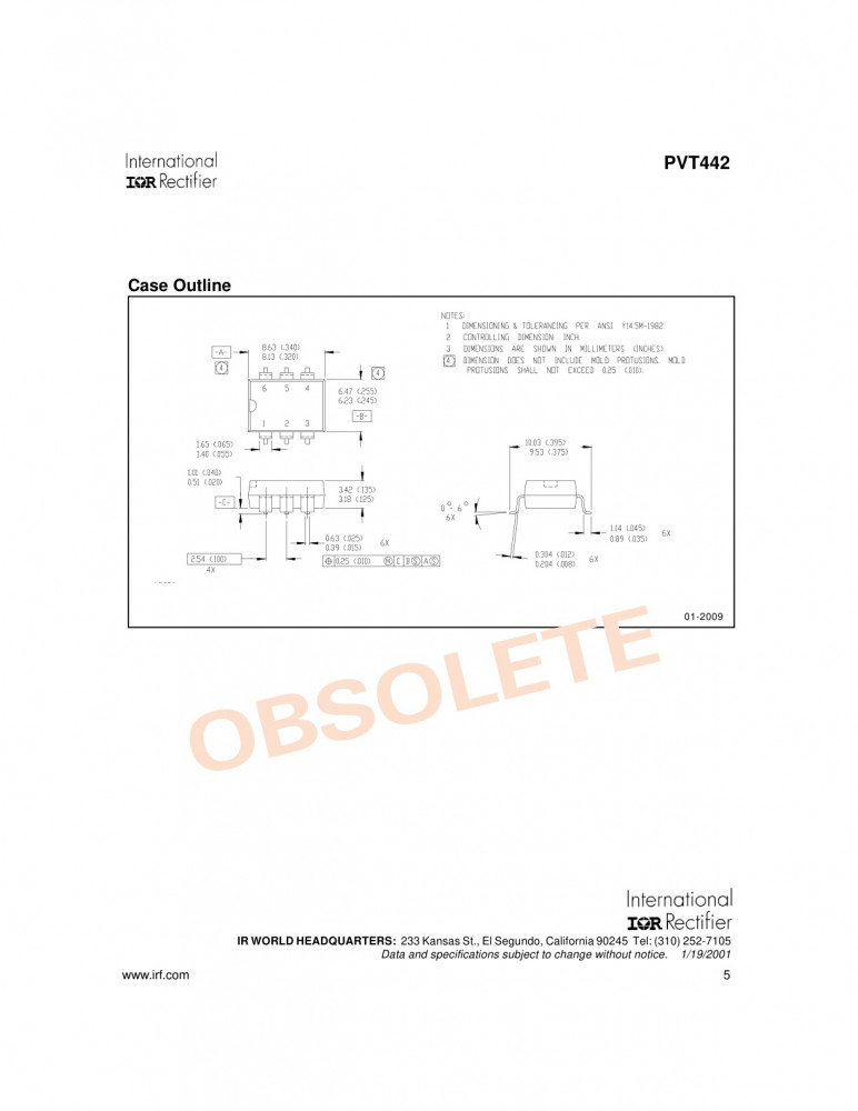 PVT442 datasheet page 5