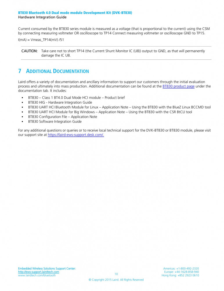 DVK-BT830 document page 10