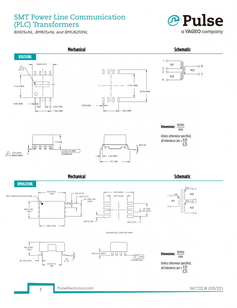 BMU6201NL technical document page 3