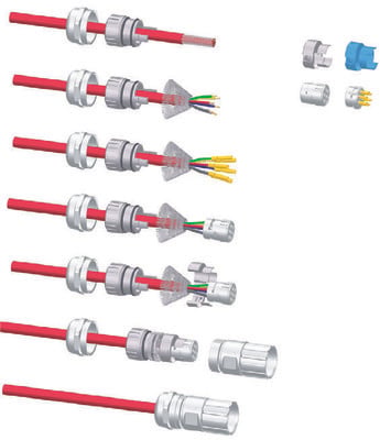 WEIDMULLER 1016960000 Circular Connector Housing