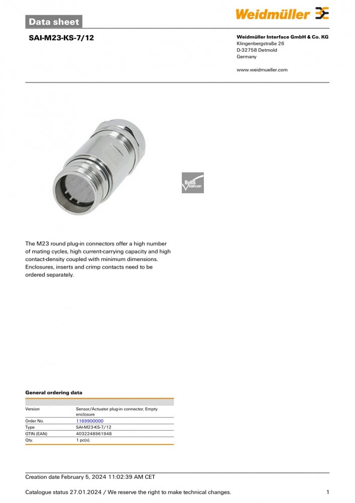 1169900000 technical document page 1