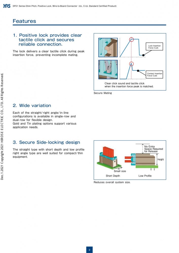 HRS DF51 datasheet page 2