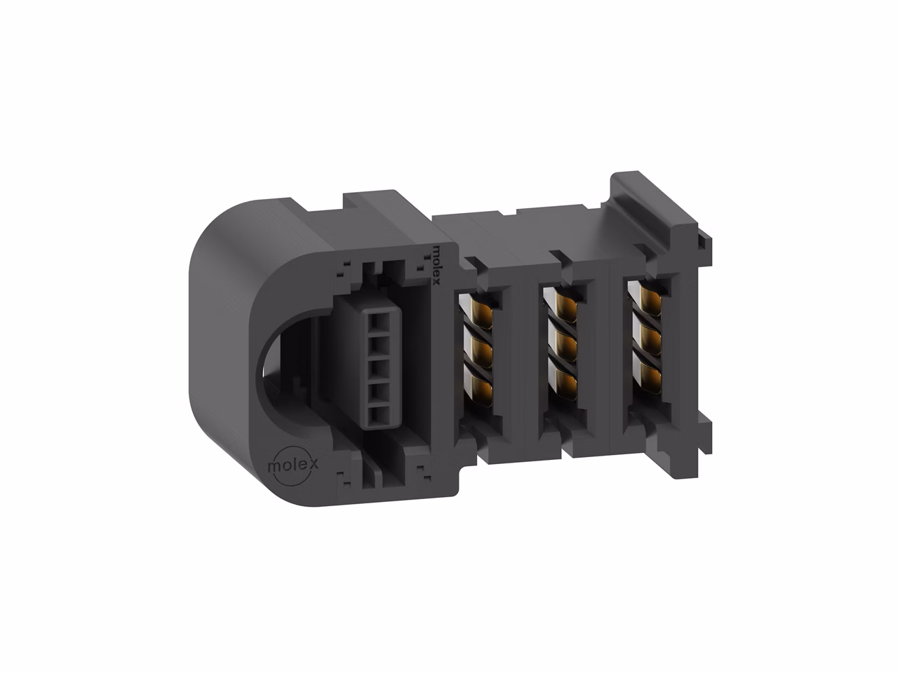 EXTreme Ten60Power Board-to-Board Vertical Receptacle Assembly with One Side Guide, 3 Split Power Circuits, 5 Signal Circuits for sale