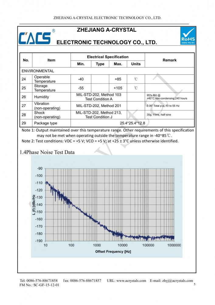 POC2525 specification page 5