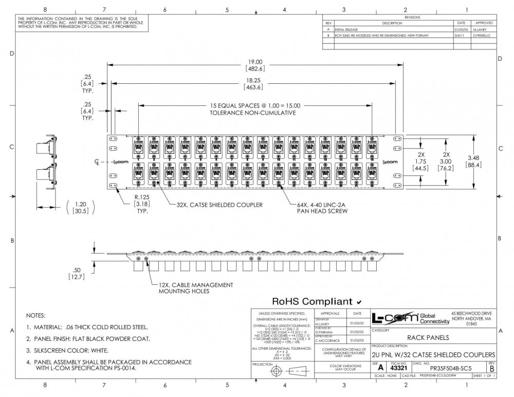 L-com PR35F504B-SC5 product document page