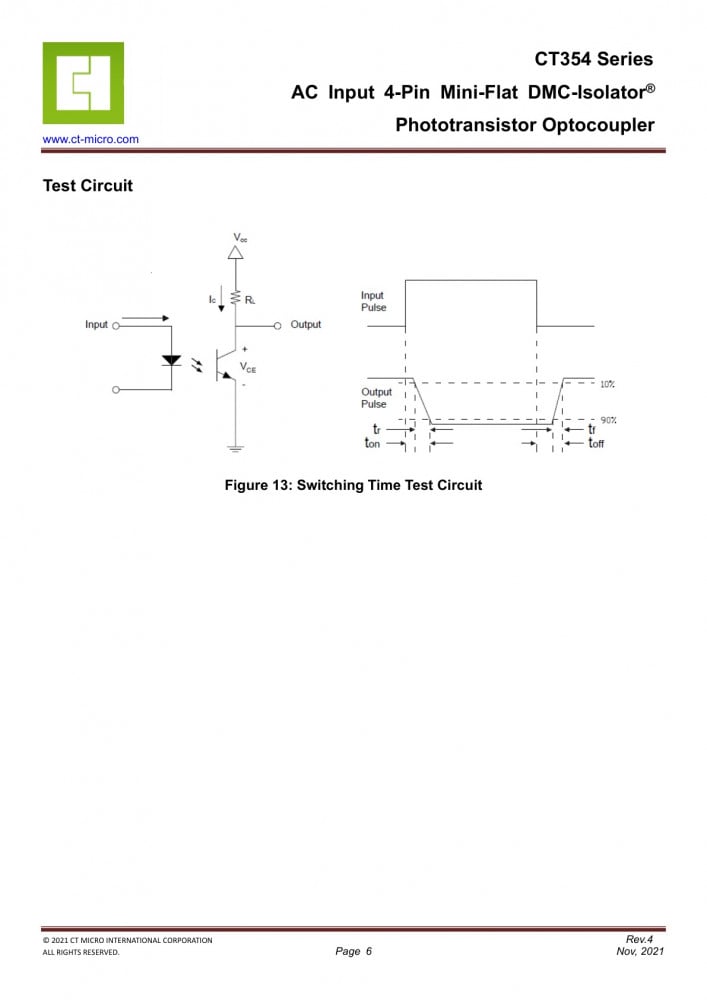 CT354 datasheet page 6