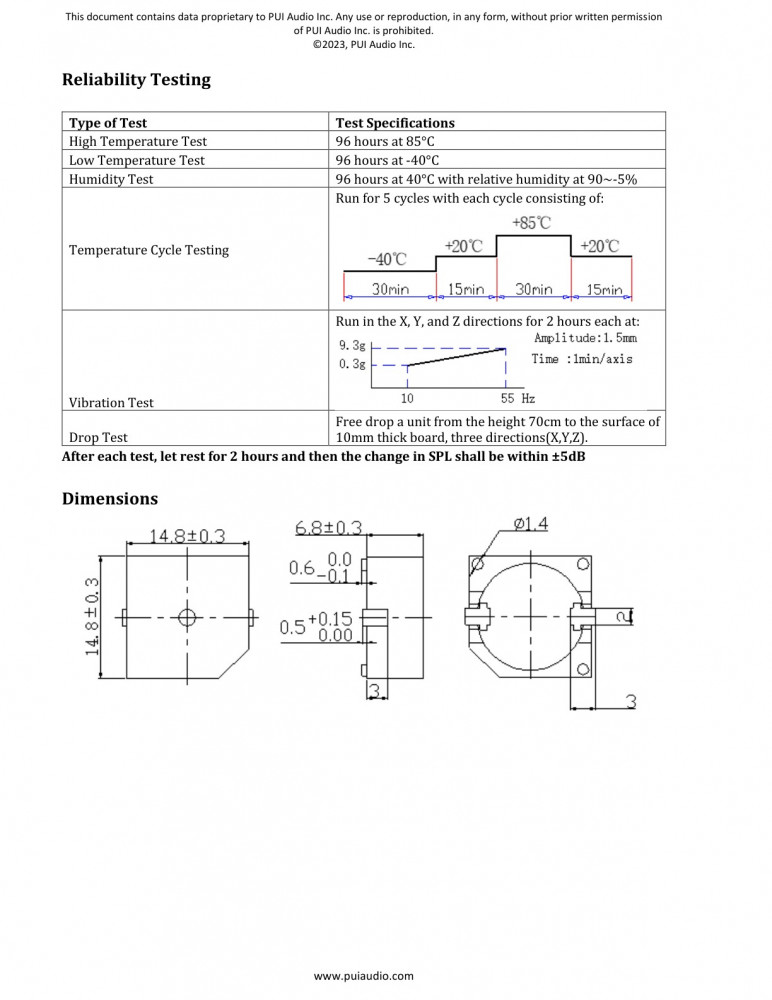 SMT-1550-T-HT datasheet page 3