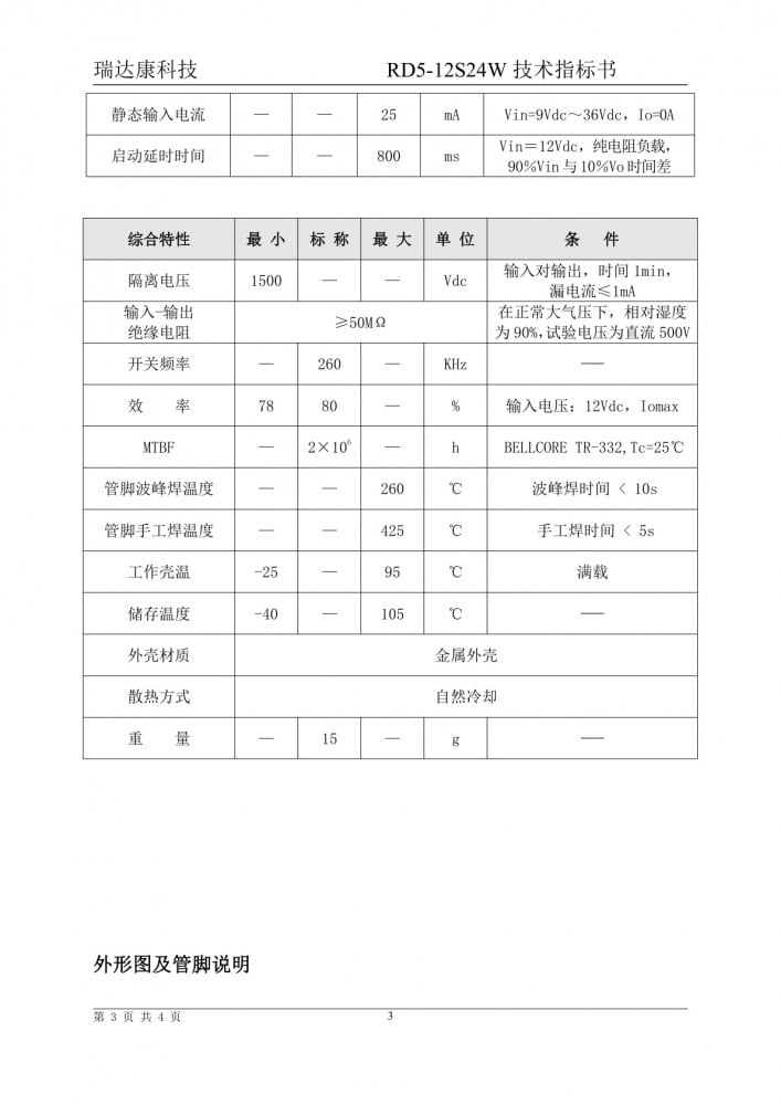 RD5-12S24W datasheet page 3